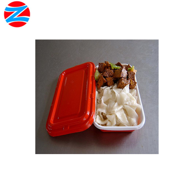 China CPET disposable plastic food packaging container with lid factory ...