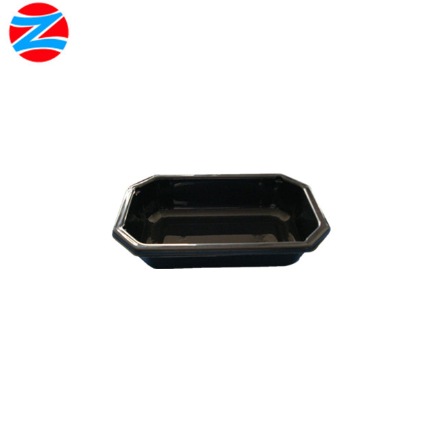 China CPET 1 compartment plastic microwave ready meal tray for airline ...